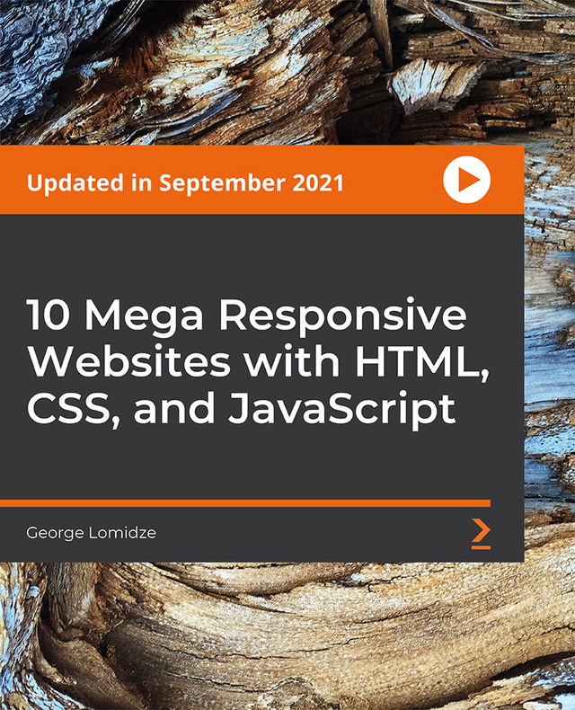 10 Mega Responsive Websites with HTML, CSS, and JavaScript by Packt ...