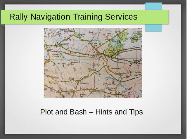 Plot and Bash Navigation - Hints and Tips for Success Video by Rally ...